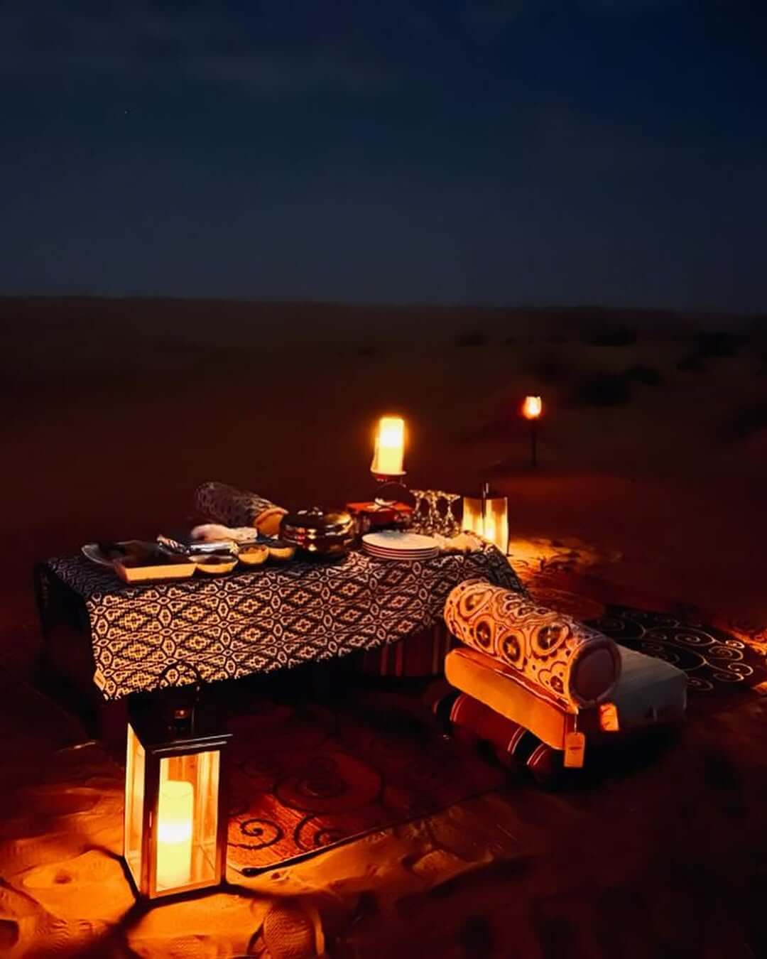 Private BBQ Dinner Oman Desert | Dining Under the Stars