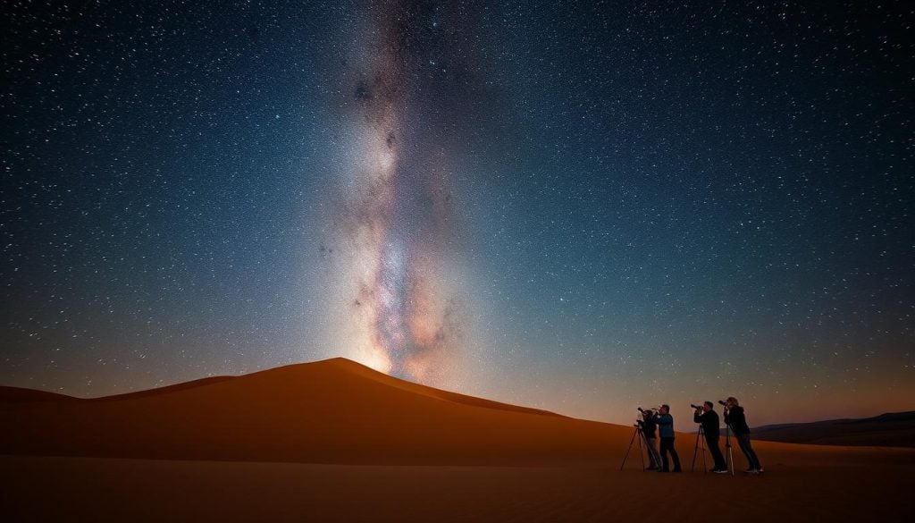 Stargazing with a Telescope: A Cosmic Journey - Al Salam Desert Camp Oman